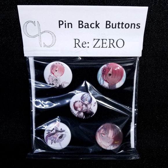 Accessories | Rezero Pin Set | Poshmark
